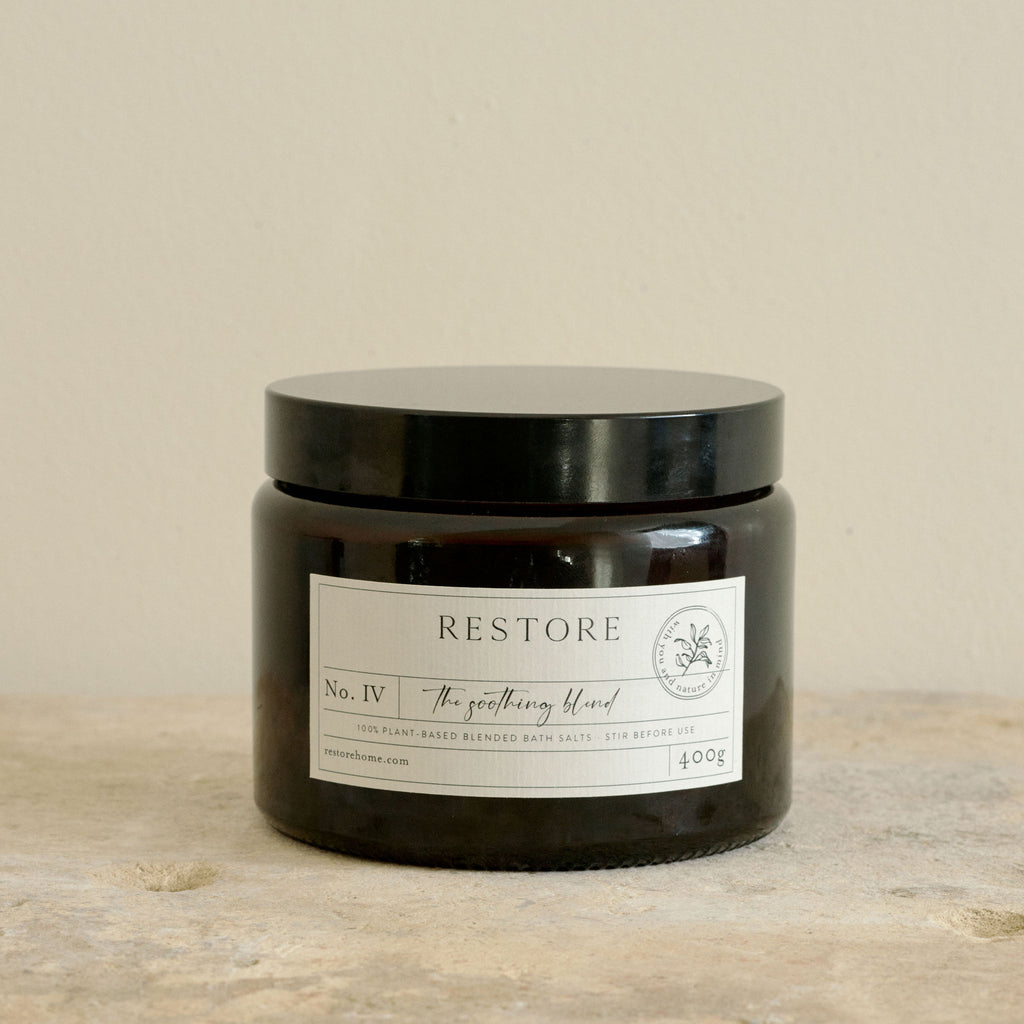 The soothing blend | blended bath salts – Restore Home & Organics